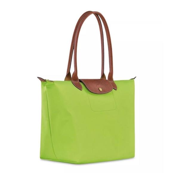 Longchamp | Bags | Longchamp Le Pliage Original Small Lime Green Nylon ...